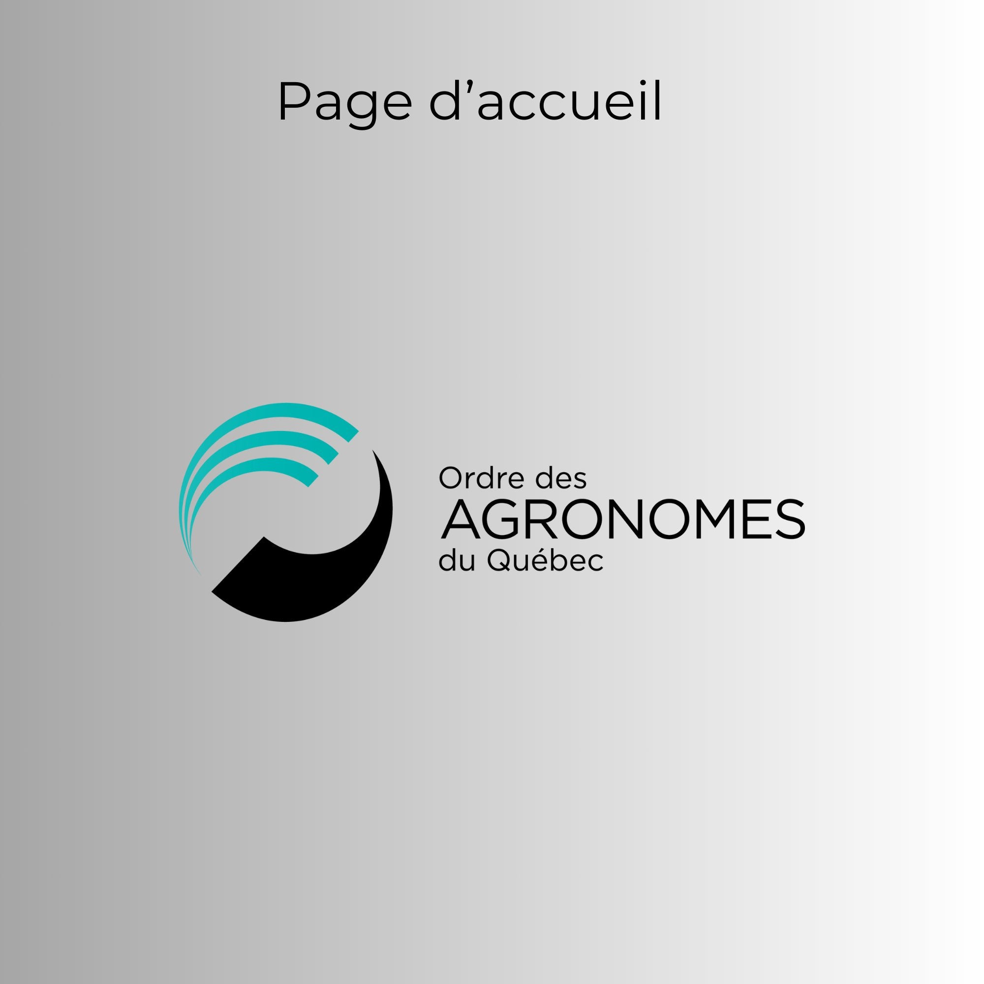 Page d'accueil – Boutique OAQ